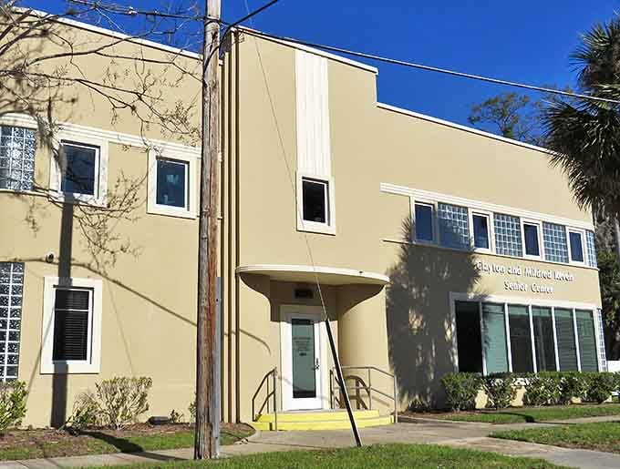 The senior center represents community investment in all generations, not just the ones buying the most stuff.