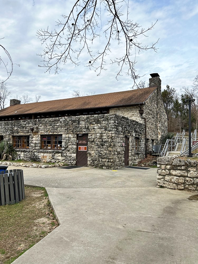 The visitor center serves as a portal between worlds, preparing adventurers for their journey into Florida's limestone heart.
