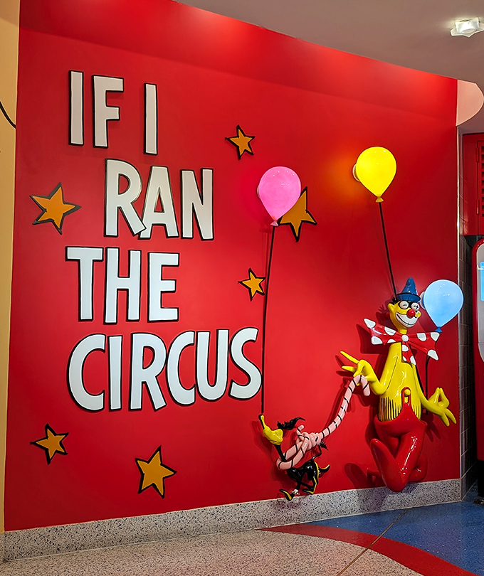 "If I Ran The Circus" isn't just wall art &ndash; it's an invitation to embrace the fantastical while you feast.