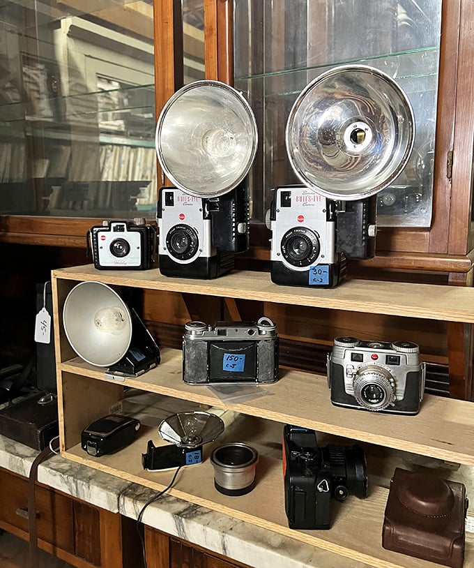 These aren't just vintage cameras &ndash; they're mechanical marvels that captured moments long before the age of digital immediacy.