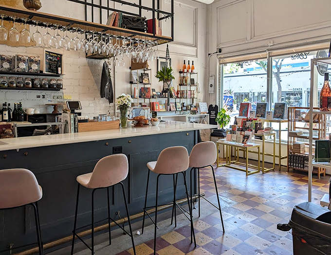 This isn't just a service counter &ndash; it's command central for literary matchmaking and vinous introductions that might just change your life.