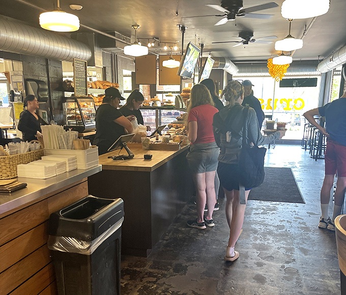 The counter where dreams come true – each customer approaching with the wide-eyed anticipation of a child on Christmas morning.