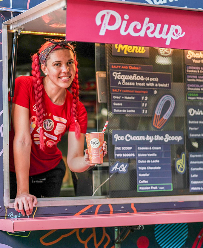 Behind the counter, Santo Dulce's team works their magic, transforming simple ingredients into Instagram-worthy dessert masterpieces.
