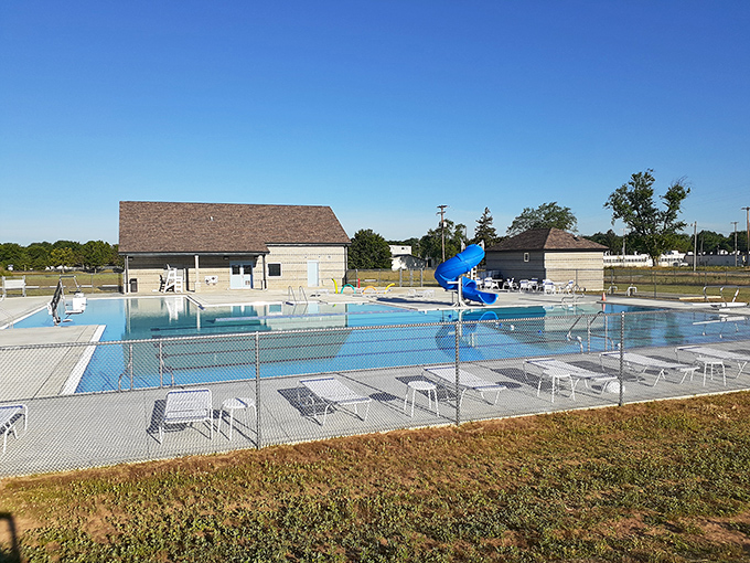 Summer salvation arrives in the form of Blissfield's Aquatic Center, where cannonballs are encouraged and memories are made one splash at a time.
