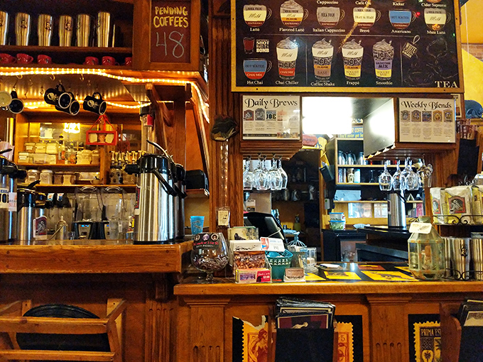 The barista counter &ndash; where liquid poetry is crafted daily. Those coffee options aren't just drinks; they're personality profiles in a cup!