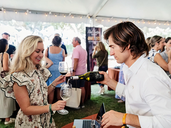 The Harvest Wine & Food Festival elevates "drinking in the scenery" to a whole new sophisticated level.
