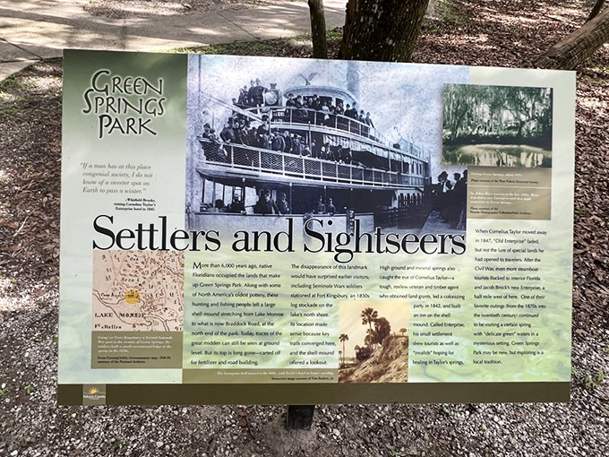 History comes alive through stories of settlers and steamboats, when visitors came seeking cures rather than Instagram opportunities.
