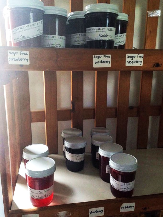 Homemade jams in flavors that actually taste like the fruit they claim to be, not like a science experiment gone slightly wrong.