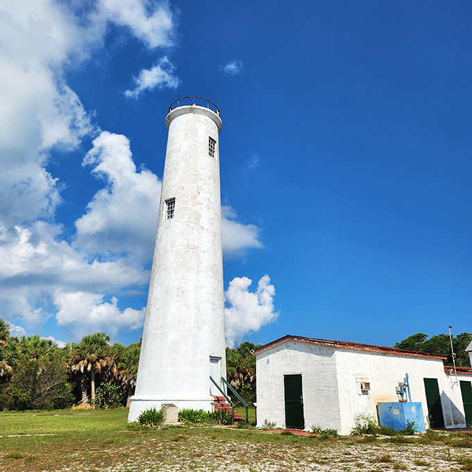 This lighthouse has seen more romantic moments than a Hallmark movie marathon. If only it could write a memoir!