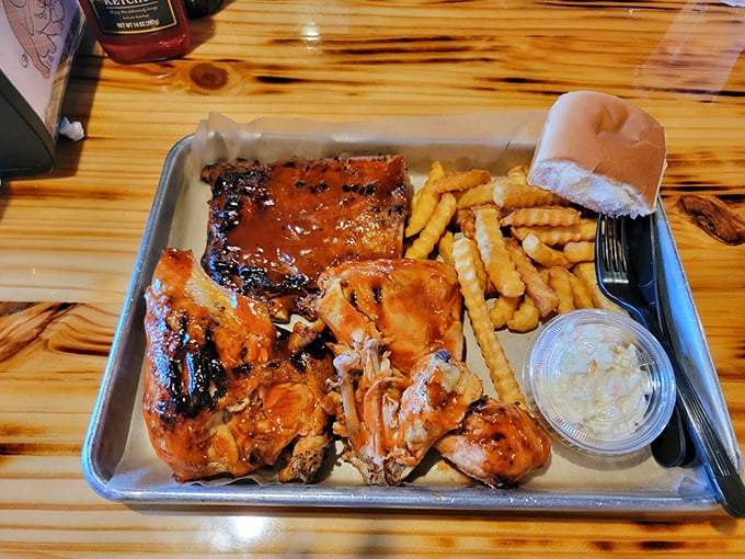 This rib snack might be called "snack" but delivers serious flavor &ndash; proof that good things come in sauce-slathered packages.