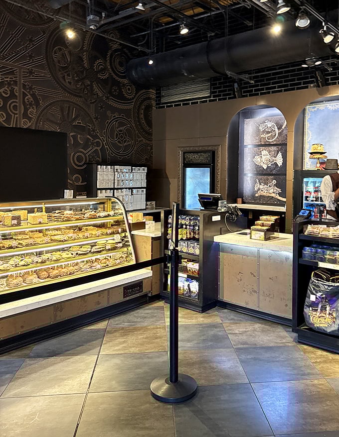 Dessert display case or museum exhibit? These confections deserve their own security detail and velvet ropes.