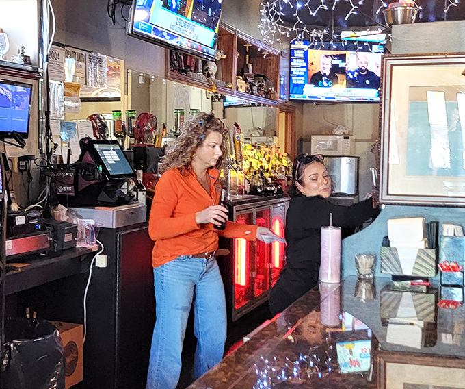 Staff members crafting drinks with care&mdash;the kind of attention to detail that extends to everything they serve.