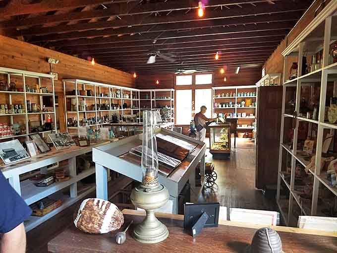 Those shelves held everything islanders needed to survive and thrive, proving that Amazon Prime isn't actually essential for human existence despite what we've convinced ourselves.