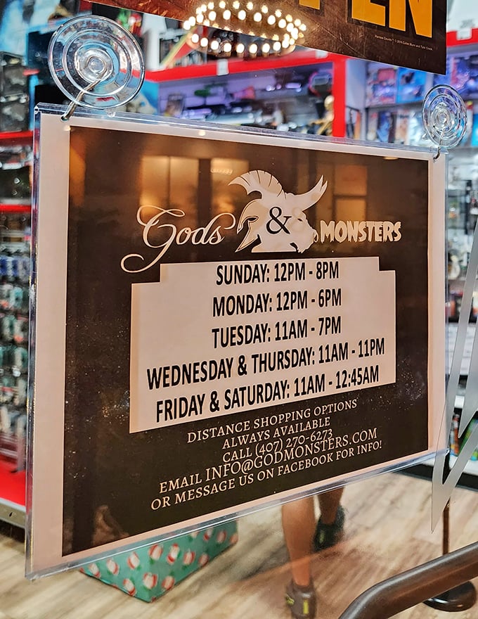 These aren't just business hours &ndash; they're portal opening times for dimension-hopping adventures into worlds of fantasy and fun.