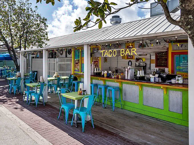 This isn't just a taco bar &ndash; it's a colorful celebration of flavor where every bite comes with a complimentary ocean view.