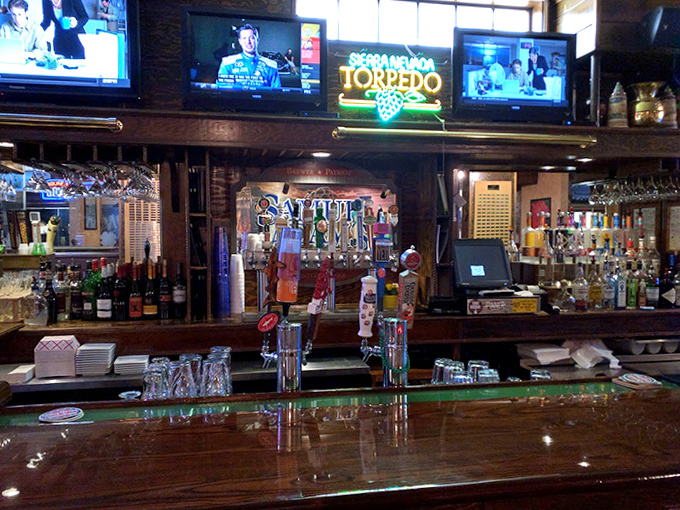 The bar is the beating heart of McK's, where proper pints are poured with care and cocktails are crafted with precision.