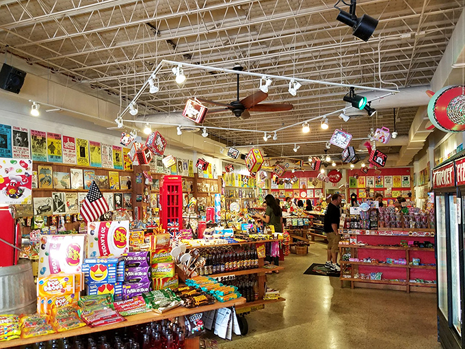 The interior of Rocket Fizz isn't just a store &ndash; it's a museum of joy where every shelf tells a story and every aisle leads to delicious discovery.