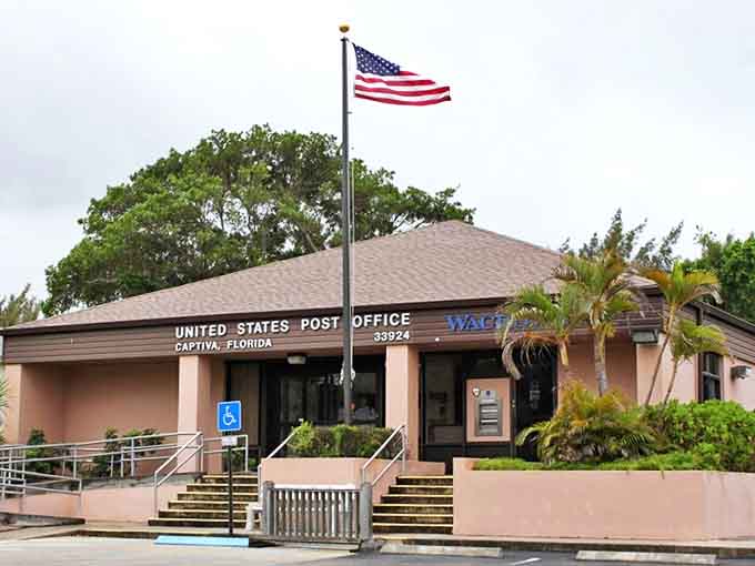 The post office serves as Captiva's unofficial town square, where locals gather to collect mail and visitors learn the island's best-kept secrets.