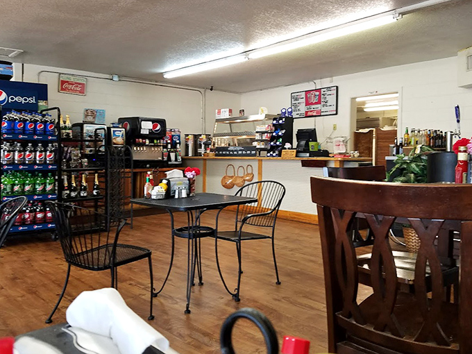 Simple seating that invites you to stay awhile &ndash; no one's rushing you out the door when there's community to be built.