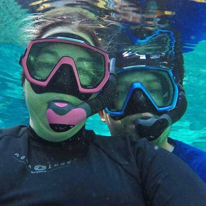 Snorkelers get front-row seats to nature's aquarium show, no glass barriers between you and the magic.