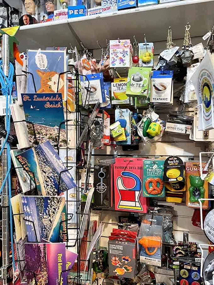 Novelty keychains and souvenirs offer the perfect excuse: "It's not just candy shopping &ndash; I'm buying gifts for others!"