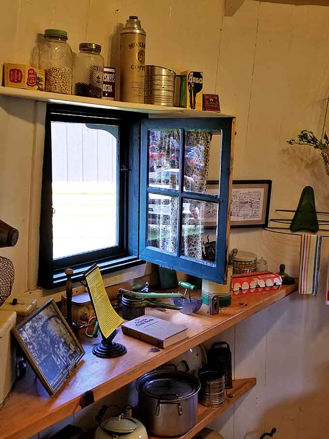 Small windows let in light while maintaining the authentic barrel aesthetic, because even novelty architecture needs natural illumination.