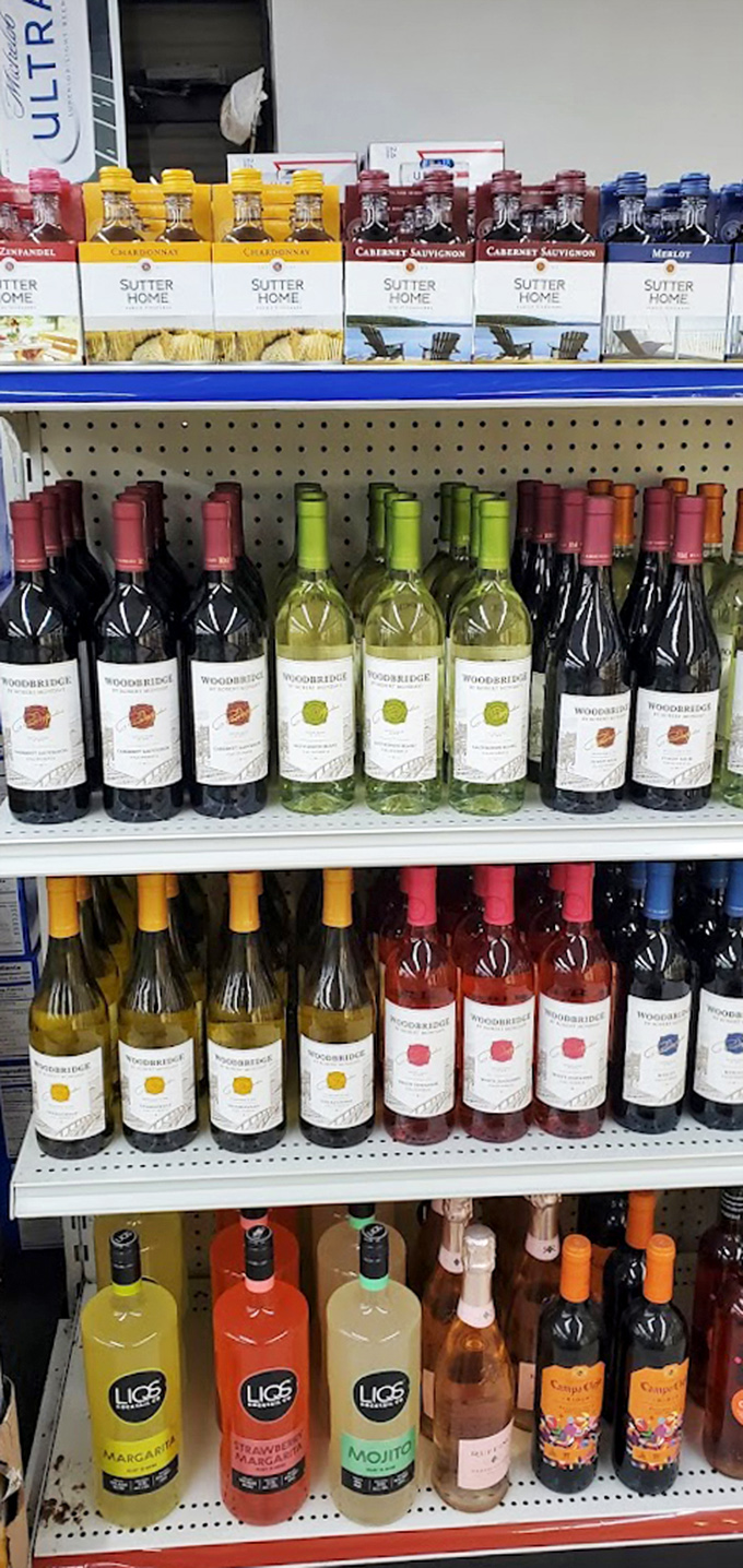 Beyond fuel and food, Jimmy's surprising wine selection proves this isn't your average truck stop &ndash; it's a one-stop shop for life's essentials.