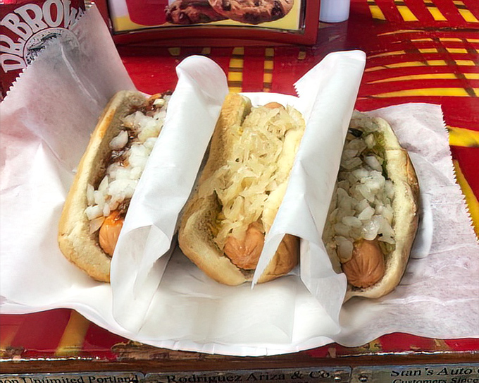 The "Across the Board" sampler &ndash; for when making decisions is hard but loving hot dogs is easy.