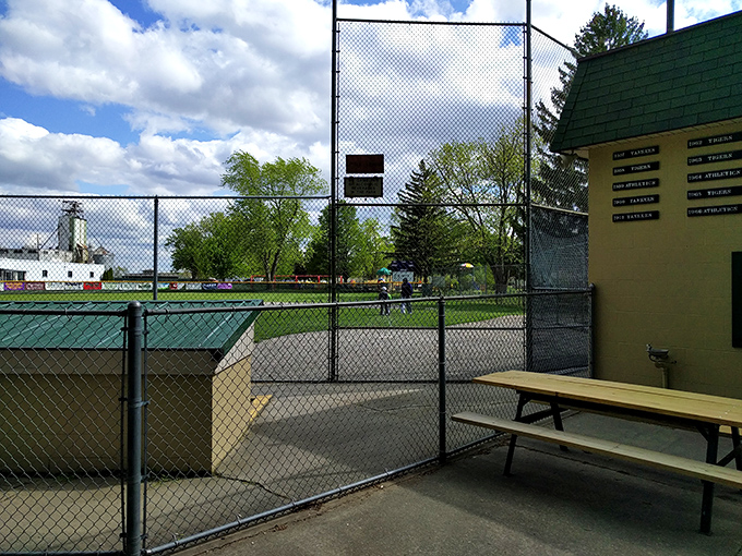 Bachmayer Memorial Park's baseball diamond awaits future MVPs and weekend warriors alike – bring your glove and competitive spirit.