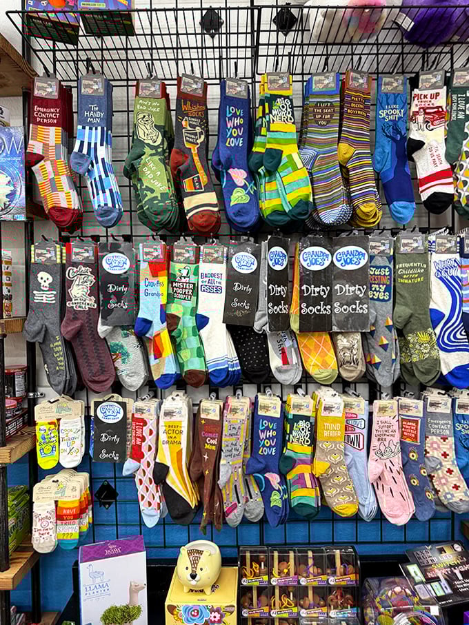 Feet have never had so much fun &ndash; these aren't just socks, they're personality statements for your ankles.