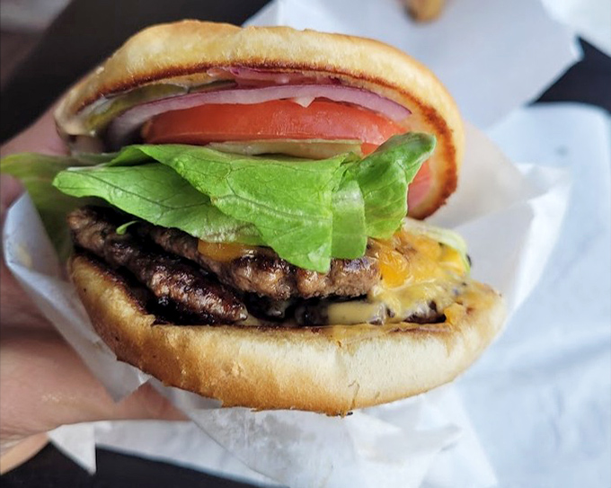This double cheeseburger doesn't just satisfy hunger &ndash; it eliminates any memory that hunger ever existed.