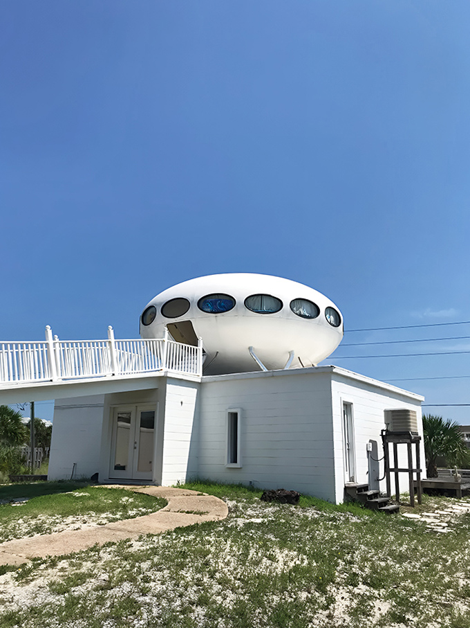 The elevated ramp leads to adventure, or at least the most interesting vacation stories your friends will ever hear.