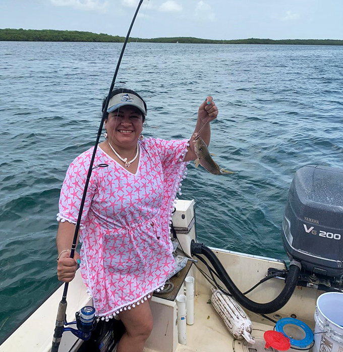 The day's catch becomes tomorrow's fish story – each one growing slightly larger with each retelling among friends.