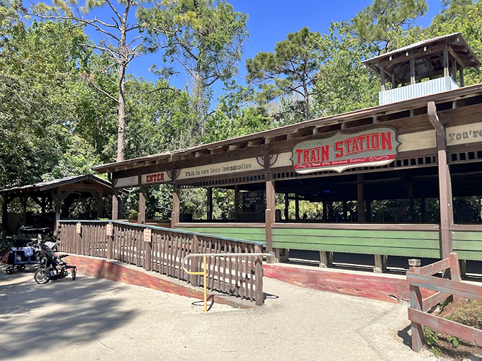 All aboard the Gatorland Express, a charming throwback ride that proves sometimes the journey is as fun as the destination.