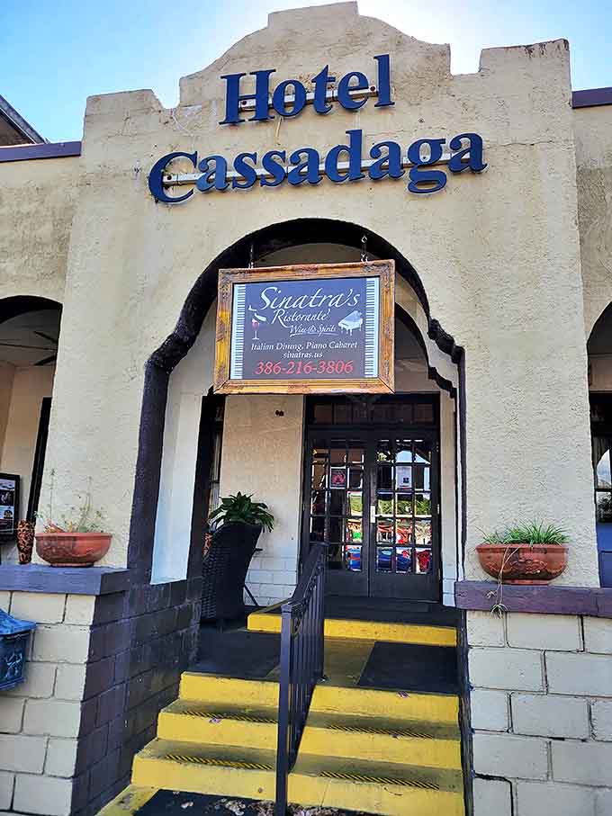 The Hotel Cassadaga stands as the town's architectural anchor, where you can rest your head after a day of cemetery exploring and possibly psychic readings, assuming the spirits let you sleep.