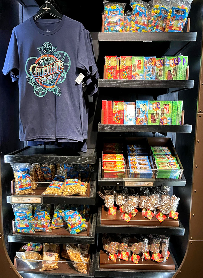 Souvenirs that satisfy &ndash; take home a taste of the magic along with t-shirts that let everyone know where you've indulged.