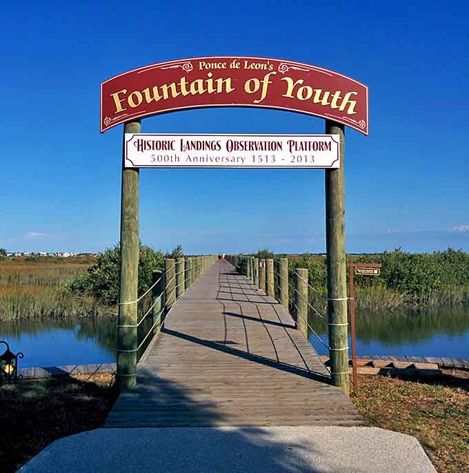 Ponce de Leon's Fountain of Youth beckons with promises of eternal youth &ndash; or at least a good story to tell back home.