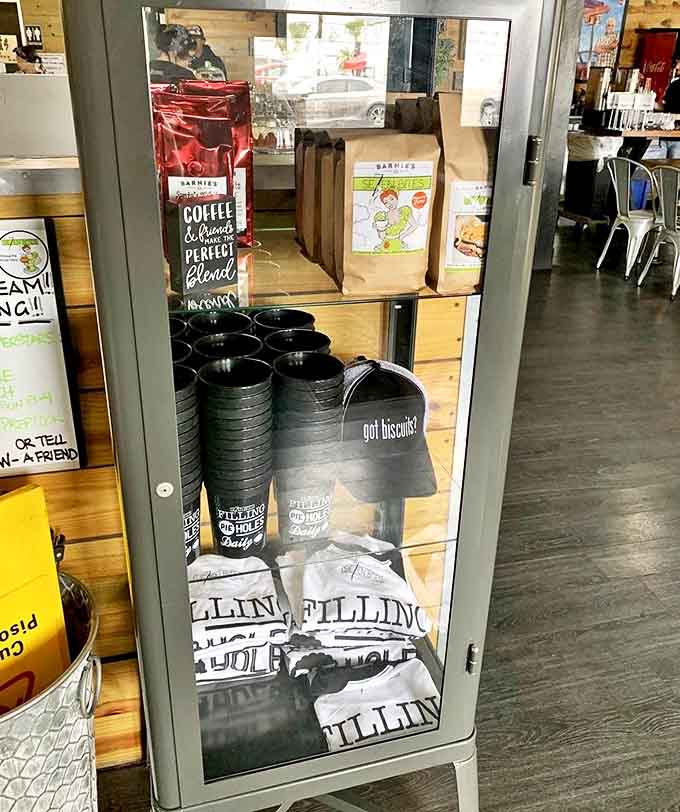 Merchandise that lets you take home a piece of the experience &ndash; because sometimes a t-shirt is the next best thing to having biscuits on demand.