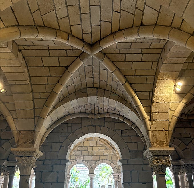 Look up to witness architectural mastery that has outlasted empires, fashion trends, and countless Florida hurricanes.