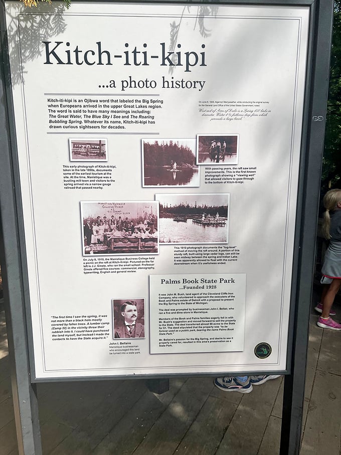 Geography lessons become fascinating when illustrated by the real thing &ndash; a spring pumping 10,000 gallons per minute.