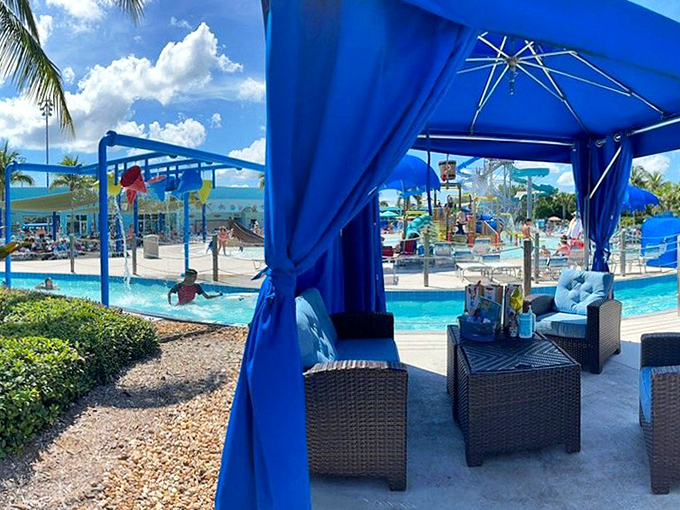 This interactive water playground turns every lever pulled and bucket filled into delightful aquatic consequences, teaching physics through the universal language of splashing.