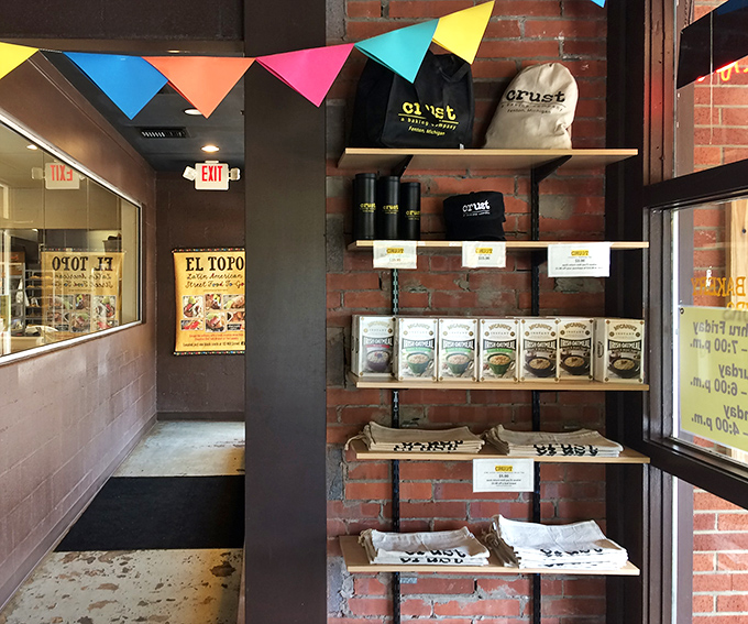 Branded merchandise for true believers – because wearing your favorite bakery's logo is the adult equivalent of a band t-shirt.