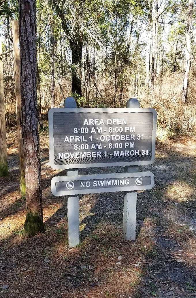 Park hours ensure visitors can experience the sinkholes safely while preserving this natural treasure.