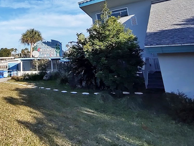 The theater's exterior might seem modest, but inside awaits one of Florida's most magical performances &ndash; a perfect example of not judging a book by its cover.