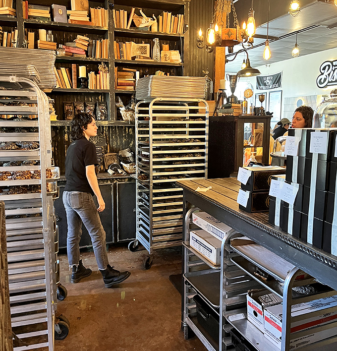 The prep station reveals the organized chaos behind cookie perfection &ndash; where baking becomes both science and sorcery.