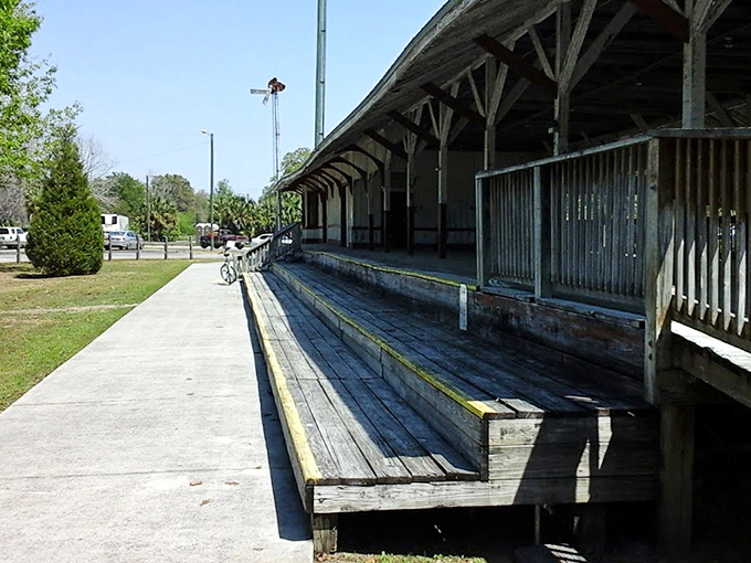 The Trenton Trailhead building welcomes hikers and cyclists to explore both natural landscapes and historical landmarks along the route.