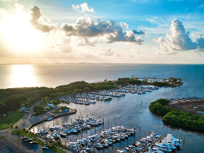 From above, the park reveals its perfect design &ndash; a harmonious blend of natural beauty and thoughtful human touches.