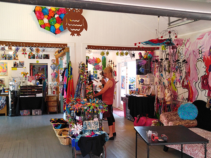 Shopping becomes treasure hunting in SHAMc's gallery spaces, where handcrafted items wait to find their perfect new homes.