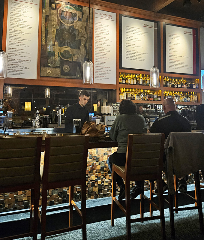 The bar gleams with bottles standing at attention &ndash; liquid soldiers ready for duty under the command of bartenders who turn ingredients into art.