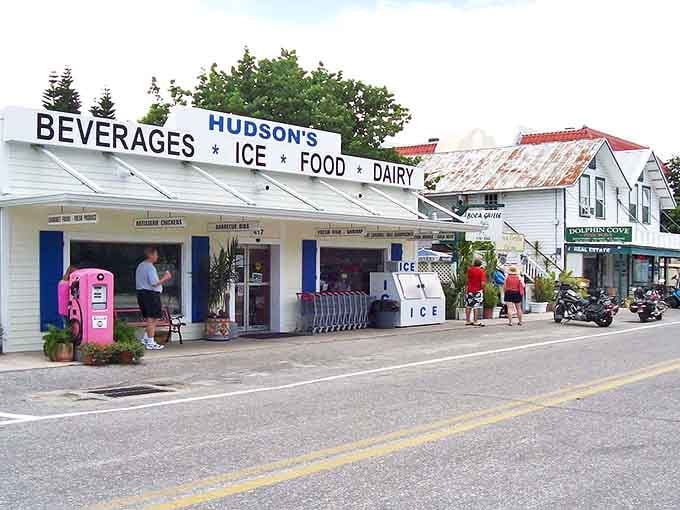 Hudson's isn't just a store&mdash;it's Boca Grande's social hub where locals debate fishing spots while picking up everything from bait to baguettes.